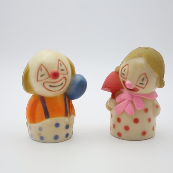 Kitchen | Vintage Clown Salt And Pepper Shakers | Poshmark
